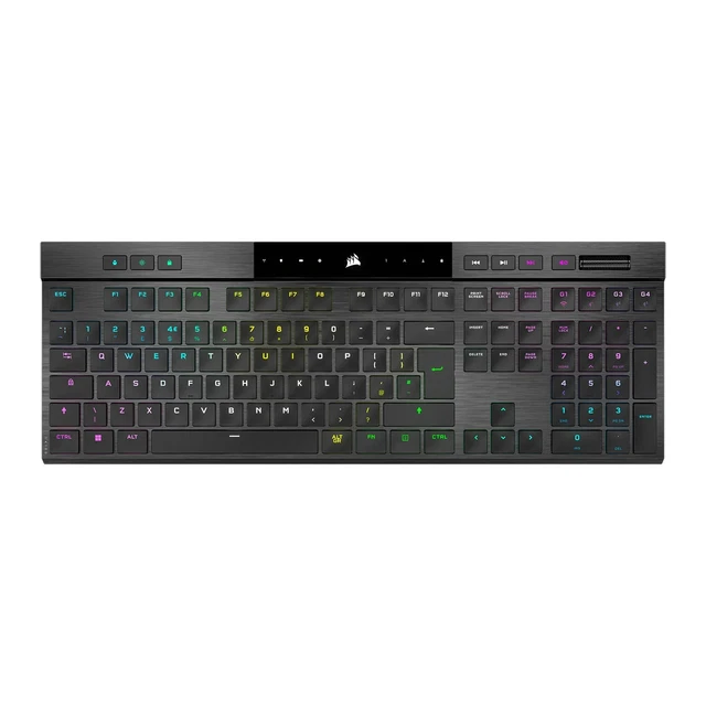 CORSAIR K100 AIR Wireless RGB Ultra-Thin Mechanical Gaming Keyboard ...