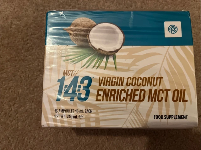 PRUVIT MCT 1:4:3 Virgin Coconut Enriched MCT Oil. 16x 15ml. Exp 01/2026 ...