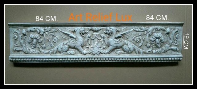 DECOR CORNER GREEK Wedding Fireplace Stucco Gips Relief Large Greek ...