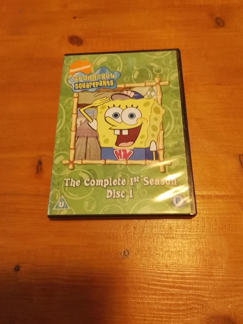 SPONGEBOB SQUAREPANTS-DISC 1 From Season 1-16 Episodes-Dvd-Unplayed ...