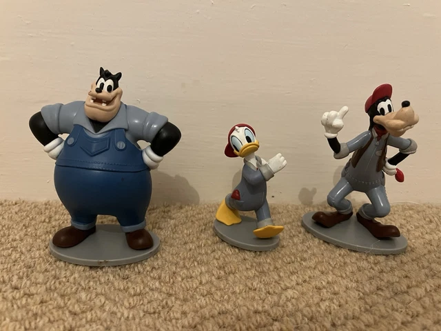 DISNEY’S DONALD DUCK And Bull Dog Pete Figures £8.00 - PicClick UK