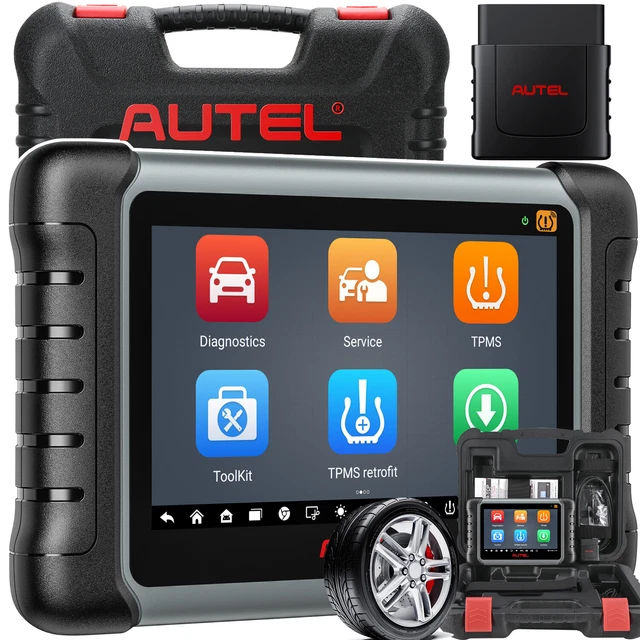 AUTEL MAXICOM MK808S-TS, 2025 as MaxiCheck MX808S-TS, Bidirectional ...