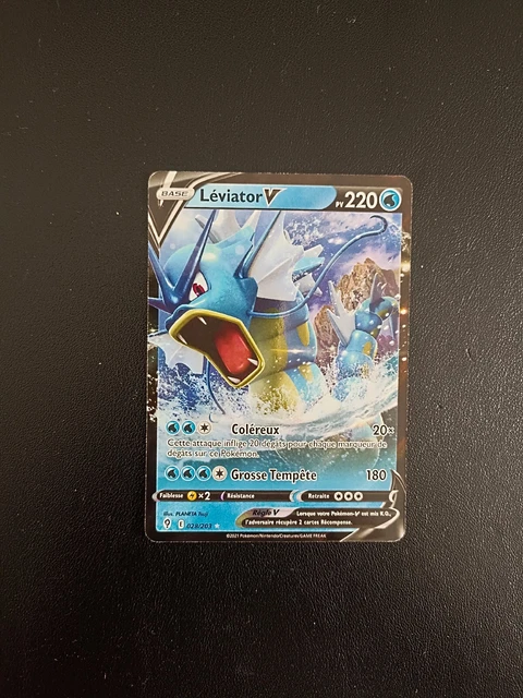 CARTE POKÉMON LÉVIATOR V 028/203 EB07 Evolution Céleste FR NEUF EUR 4 ...