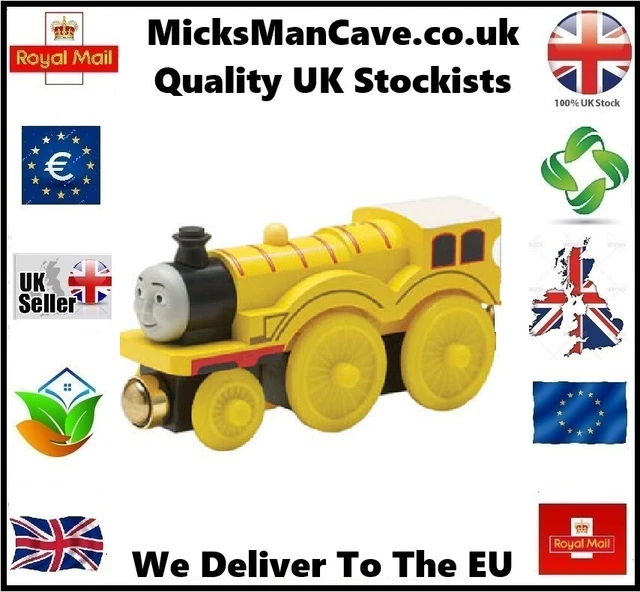 MOLLY THOMAS THE Tank Engine Wooden Toy Train Magnetic Brio Compatible ...