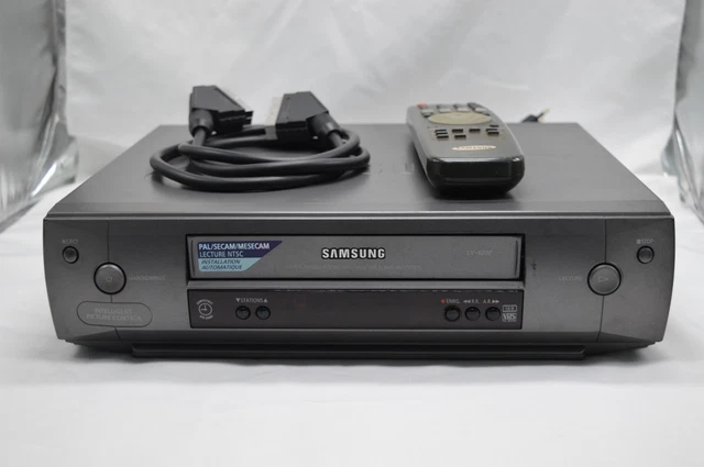 MAGNÉTOSCOPE LECTEUR CASSETTE enregistreur recorder VHS SHARP 6 têtes ...