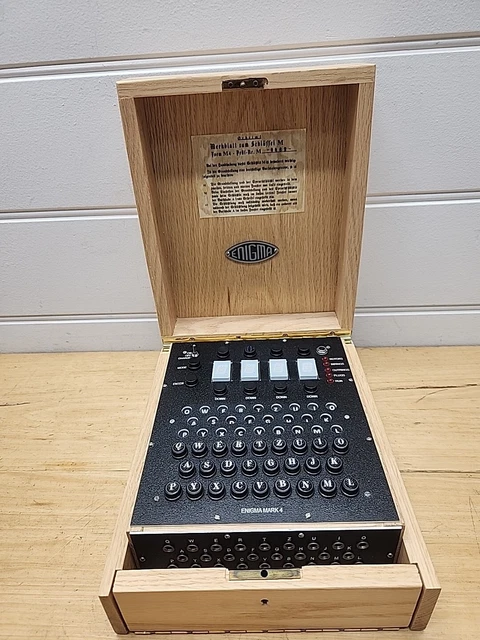 RARE WW2 Enigma Decoder Machine Replica Limited Edition By S&T ...