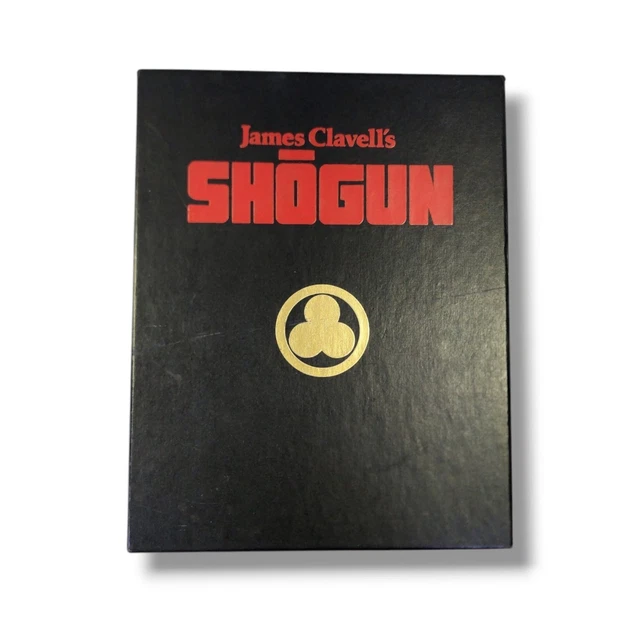 SHOGUN JAMES CLAVELL'S VHS Deluxe Box Set 4 VHS Tapes 1980 Full Length ...