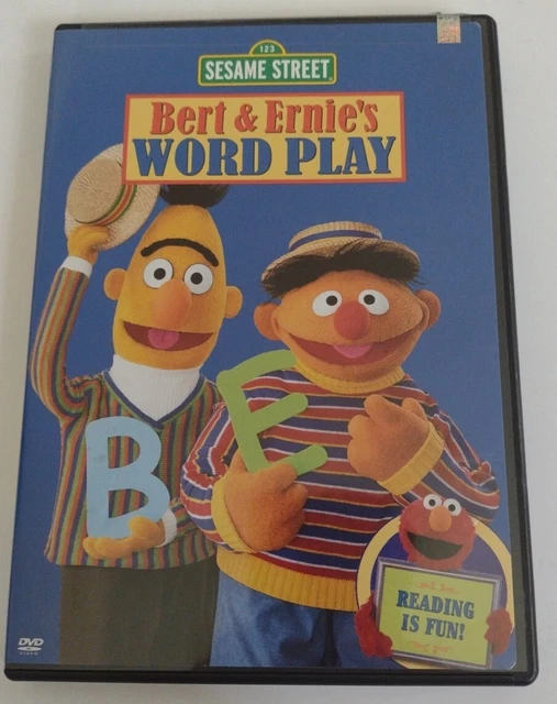SESAME STREET - Bert and Ernies Word Play (DVD, 2002) $11.99 - PicClick CA