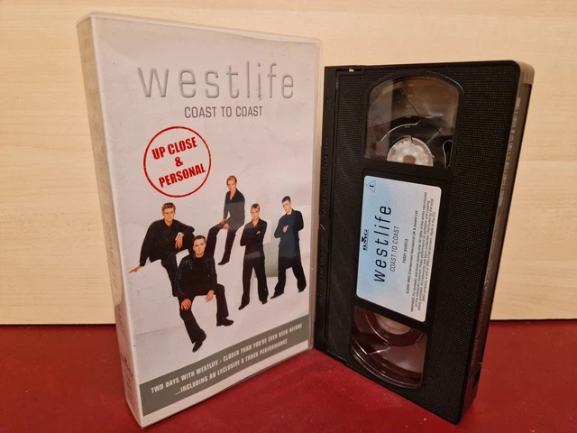 WESTLIFE - COAST To Coast - Up Close & Personal - PAL VHS Video Tape ...