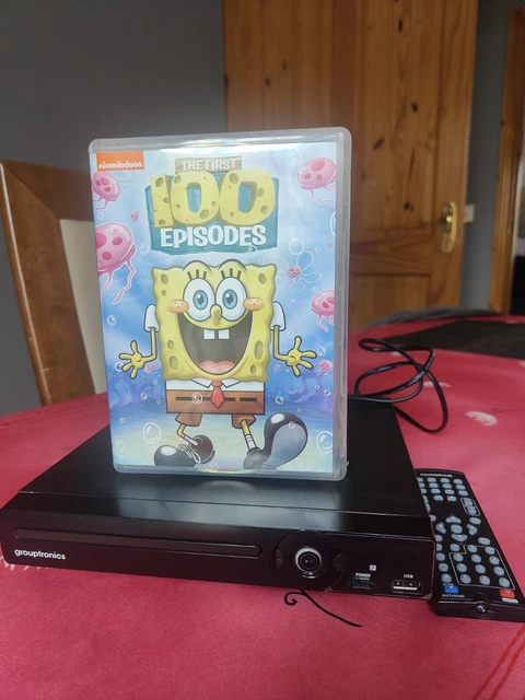 SPONGEBOB SQUAREPANTS: THE First 100 Episodes R1 + Multiregion Dvd Hdmi ...