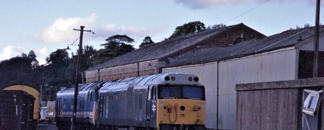 35MM ORIGINAL SLIDE BR British Railways Diesel Loco Class 50019 ...