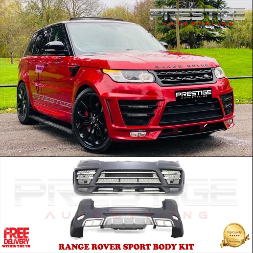 RANGE ROVER SPORT L494 Front Bumper Lip Bodykit Splitter Spoiler Lm ...