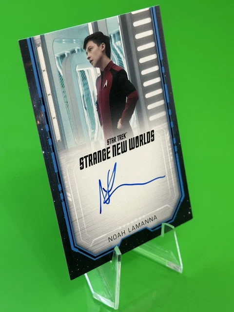 STAR TREK STRANGE New Worlds S2 Noah Lamanna as Chief Jay Bordered Auto ...