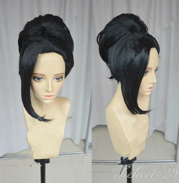 Cosplay My Hero Academia Boku Hiro Momo Yaoyorozu Black Cos Wig Wave