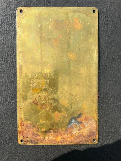 BRISTOL FLF LODEKKA Double Decker Bus Coach Chassis Number Plate Badge ...