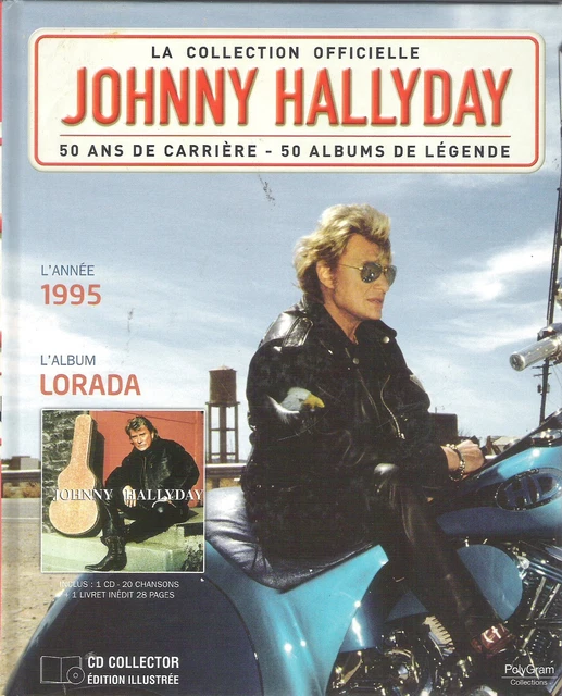 LIVRET + CD La collection officielle "Johnny Hallyday" Lorada EUR 6,60 ...