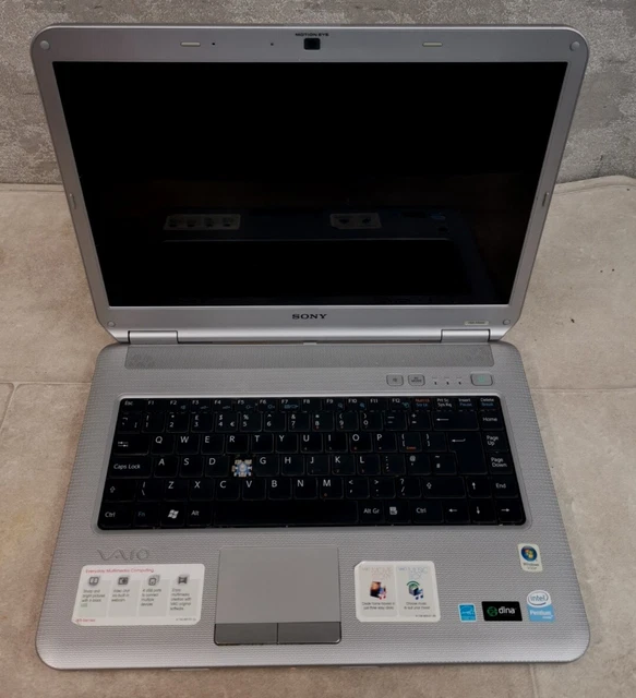 SONY VAIO PERSONAL Laptop - Silver - Unit Only (VGN-NS20E / PCG-7154M) *FAULTY - $67.08 ...