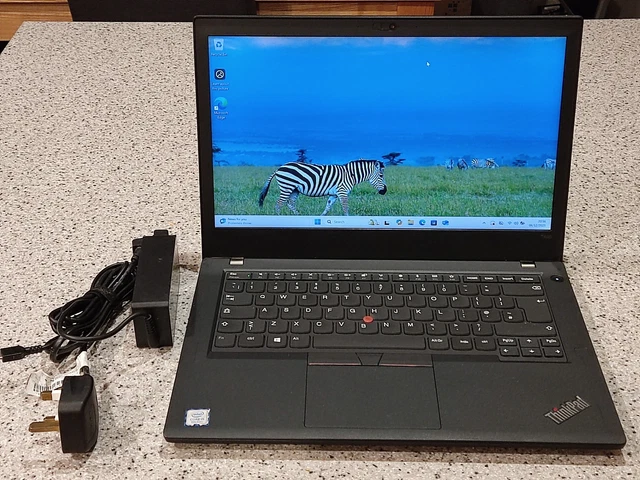 LENOVO THINKPAD T480, i5-8350u, 16Gb Mem, 250Gb SSD, 14" Screen, Win 11 ...