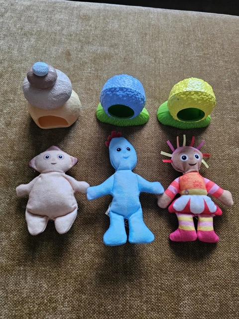RARE VINTAGE IN The Night Garden Soft and Cozy Plush Toy Figures x 3 ...