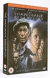 THE SHAWSHANK REDEMPTION (3-Disc DVD Set) Morgan Freeman Immaculate £2. ...