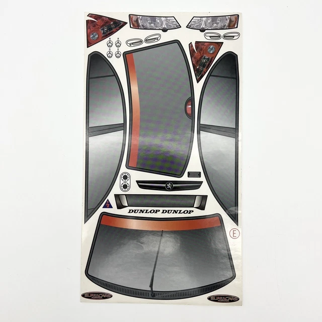 HOLDEN VY COMMODORE RC Decal Sheet For 1/10th On-Road Body Shells ...