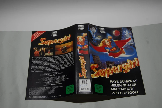VHS COVER - CBS Fox Video - Supergirl - NUR COVER (72) EUR 12,00 ...