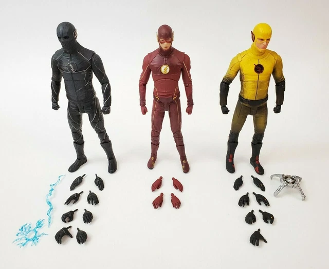 MCFARLANE TOYS DC Collectibles CW The Flash, Reverse Flash, Zoom Figure ...