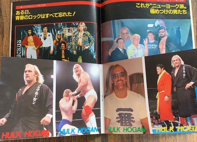 HULK HOGAN MAGAZINE Pro Wrestling Album #10 Japan Japanese Ichiban 1982 ...