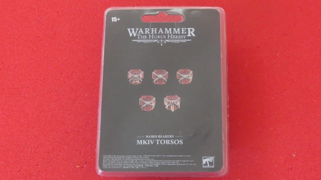FORGEWORLD CHAOS SPACE Marines Word Bearers Torsos x5 MK4 BNIB New MKIV ...