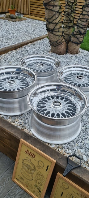 BMW BBS RC Rs 18" 3 Piece Split Alloy Wheels E24 E28 E31 Not Alpina ...