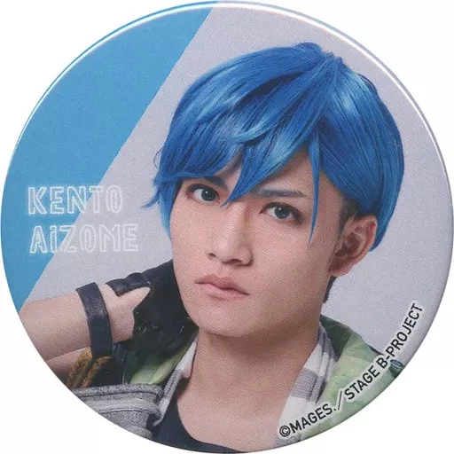 BADGEPIN TOMI FUJITA Kenju Aizen Group Costume Trading Can Badge "B ...