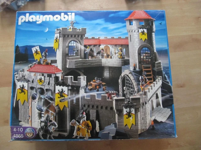 NEU! PLAYMOBIL 4865 Ritter Ritterburg Große Löwenritterburg neu in OVP ...