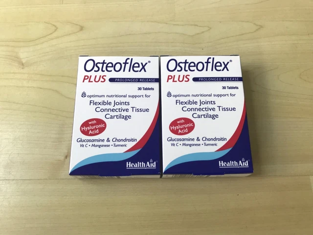 2 X HEALTHAID Osteoflex Plus For Flexible Joints - 2 x 30 (60) Tablets ...