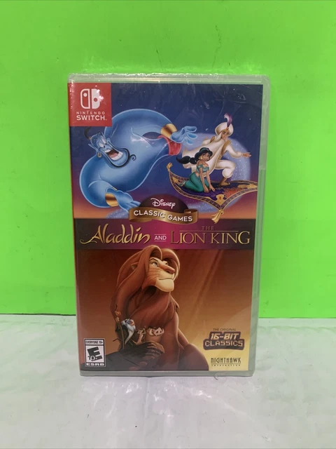 DISNEY CLASSIC GAMES: Aladdin and the Lion - Nintendo Switch Brand New ...