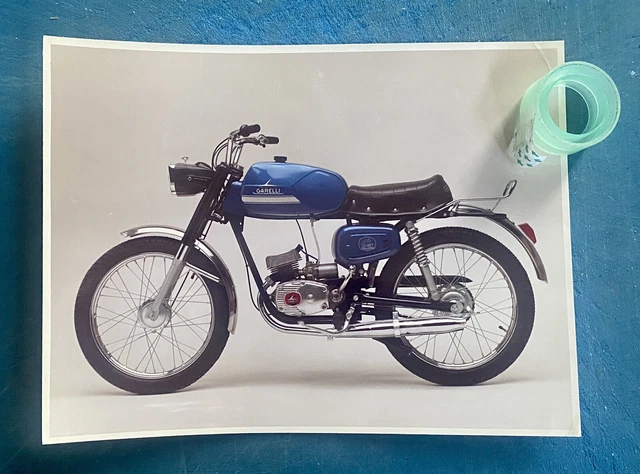 RARA ORIGINALE PHOTO Press MOTO GARELLI 50 GT Junior del 1972 EUR 20,00 ...