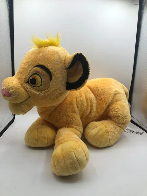 OFFICIAL DISNEY STORE The Lion King Simba Cub Yelllow Plush Stuffed Toy ...