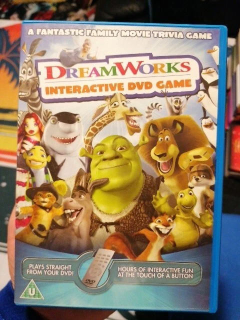 DREAMWORKS INTERACTIVE DVD Game [Interactive DVD] Kids Family Fun £3.99 ...