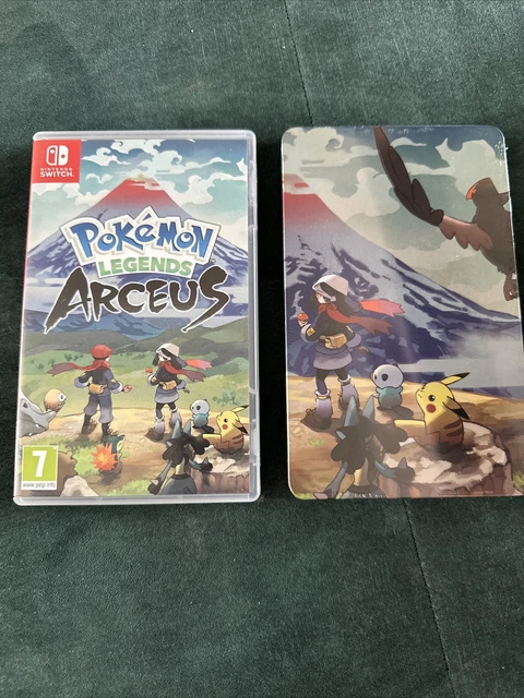 NINTENDO POKÉMON LEGENDS: Arceus Steelbook Edition Nintendo Switch Game ...