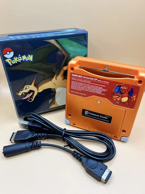 GAME BOY ADVANCE SP Charizard/Dracaufeu Edition - AGS 001 Nintendo GBA ...
