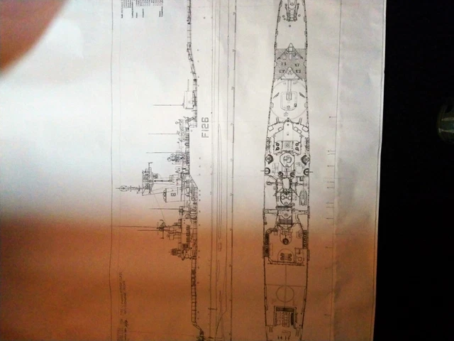 MODEL SHIPS 1/96 Scale Plan's HMS Plymouth Type 12 £30.00 - PicClick UK