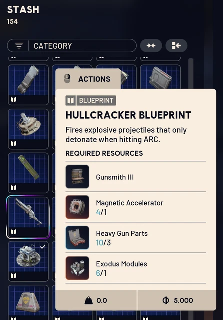 ARC RAIDERS ' HULLCRACKER ' Blueprint 🔥 FAST DELIVERY UK SELLER £18.50 ...
