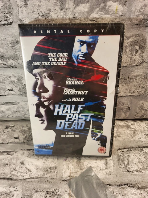 HALF PAST DEAD VHS Video Big Box Ex Rental BRAND NEW AND SEALED £17.99 ...