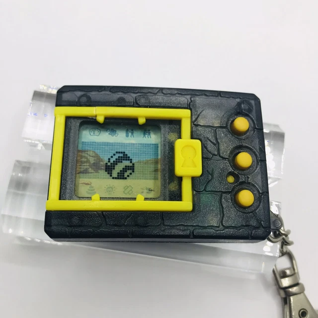 DIGIMON TAMAGOTCHI VERSION 2 Digital Monster V-pet 1997 Charcoal Jap ...
