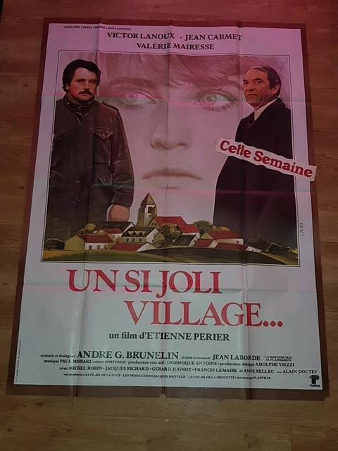 AFFICHE DE CINÉMA d'époque du film: UN SI JOLI VILLAGE... de 1979 (120x160cm) EUR 5,00 - PicClick FR