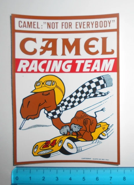 ADESIVO STICKER AUTOCOLLANT Vintage Original Auto Moto Tuning Camel ...