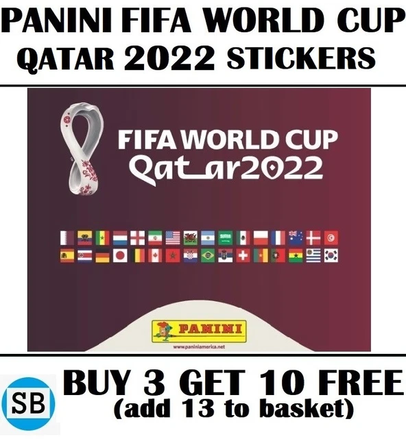 PANINI QATAR WORLD Cup 2022 Stickers £2.50 - PicClick UK