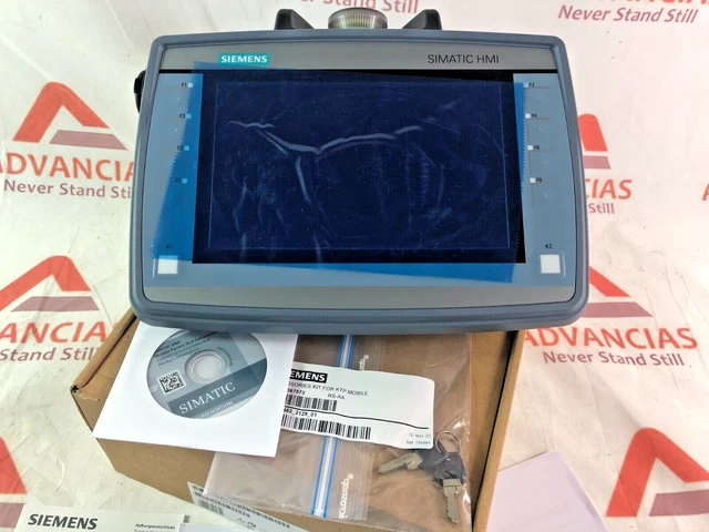 SIEMENS SIMATIC HMI KTP700F, 6AV2125-2GB23-0AX0, 6AV2 125-2GB23-0AX0 ...