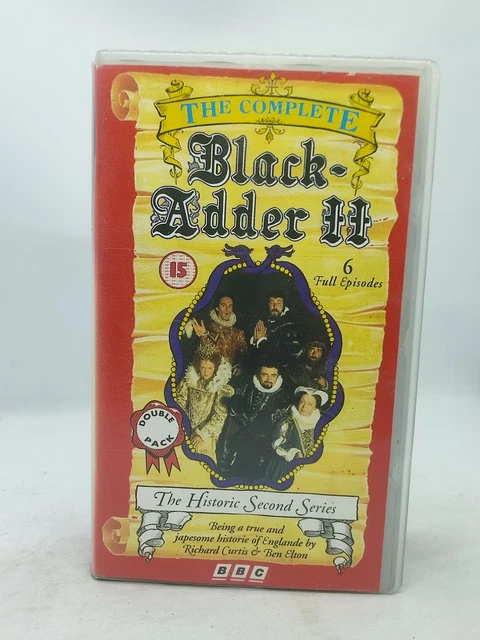 THE COMPLETE BLACK Adder II On VHS Video Cassette Tape £8.99 - PicClick UK