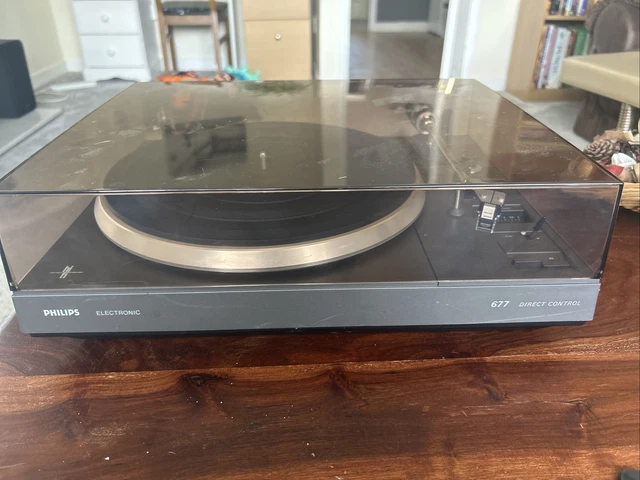 PHILIPS ELECTRONIC 677 Direct Control Turntable £79.99 - PicClick UK