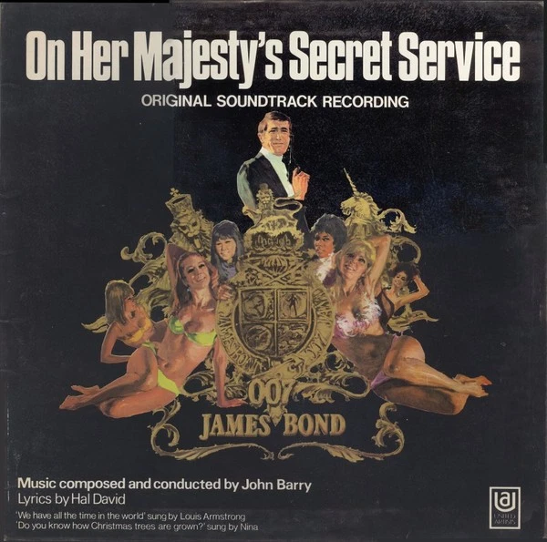 JOHN BARRY - On Her Majesty's Secret Service Bond OST Soundtrack LP ...